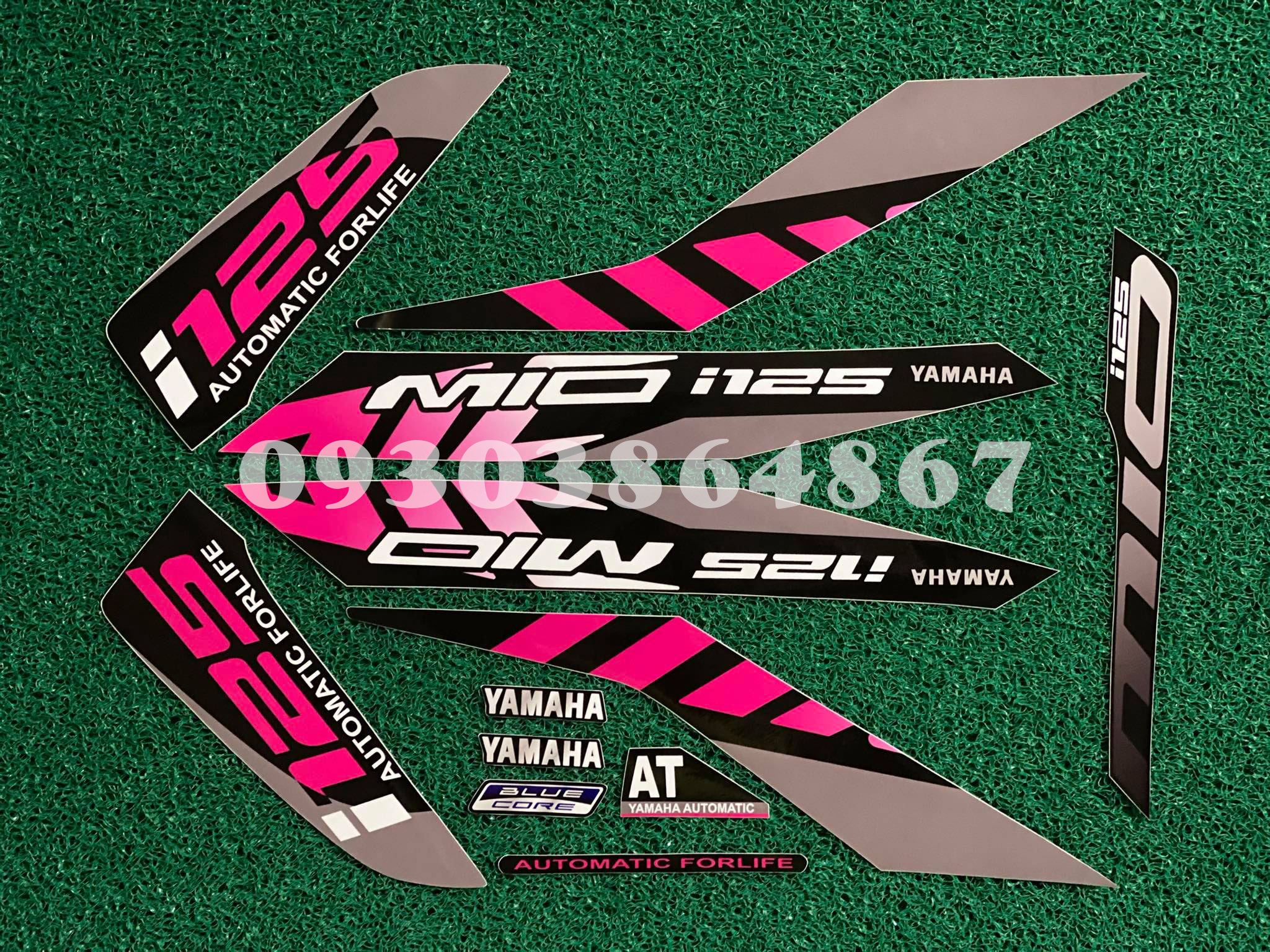 YAMAHA MIOi 125/ M3 MAGENTA Decal/Sticker | Lazada PH