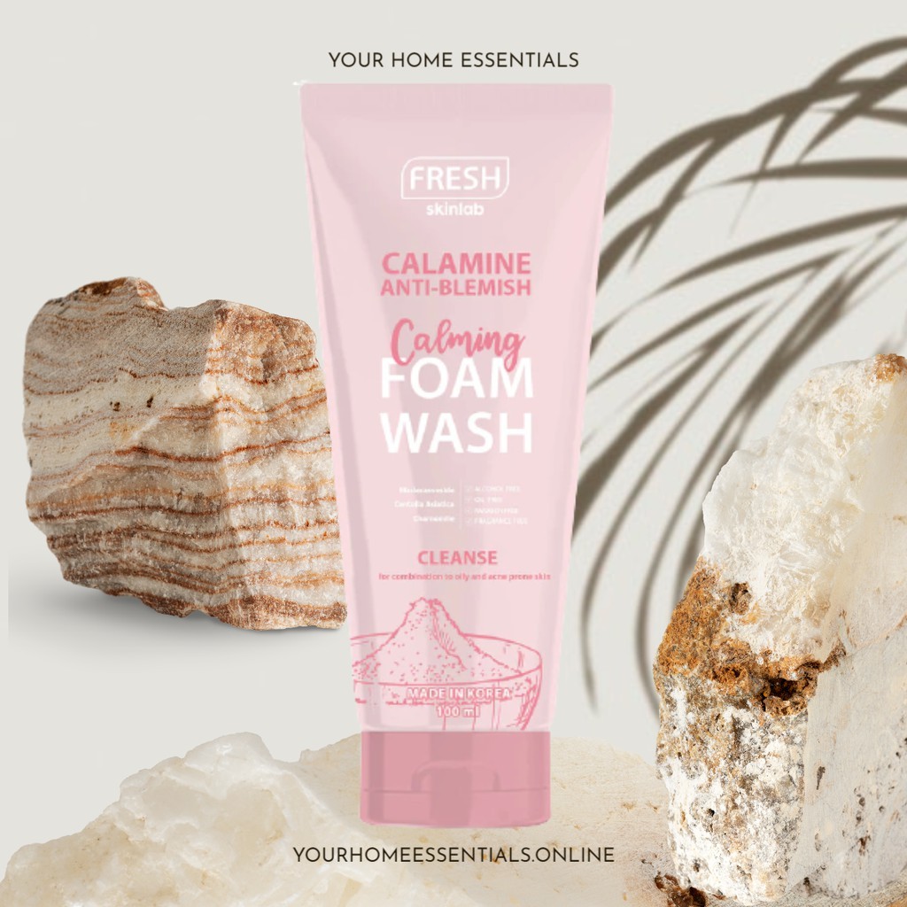 1x)FRESH CALAMINE ANTI BLEMISH CALMING FOAM WASH 100ml | Lazada PH
