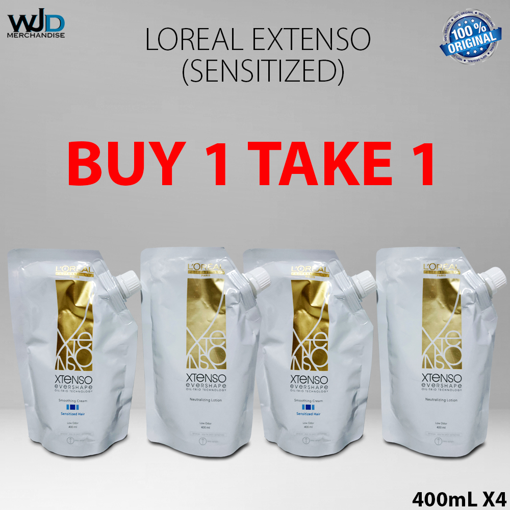 Loreal Extenso Evershape Oil Trio Technology 400ml (NATURAL AND ...