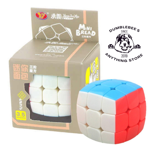 Yj Mini Bread 35mm 3x3x3 Pillows Speed Mini Rubiks Cube Stickerless Lazada Ph