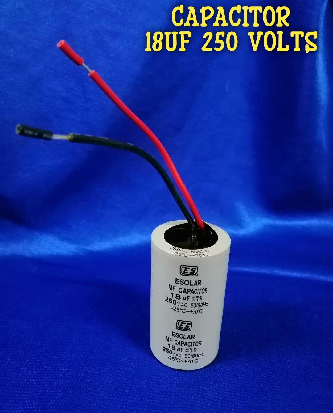 CAPACITOR 18UF 250 VOLTS FOR INDUSTRIAL SEWING MOTOR | Lazada PH