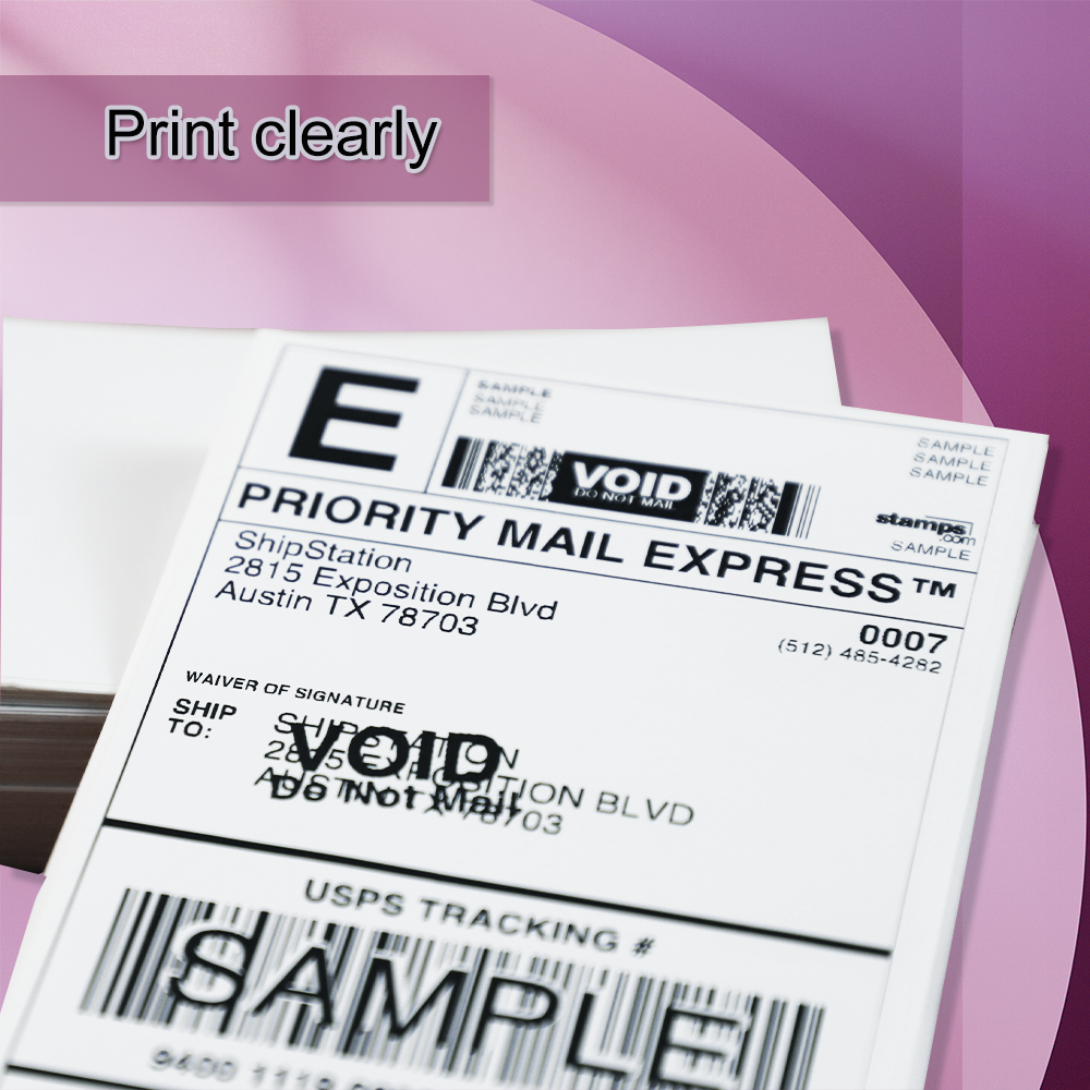 Thermal Fan-Paper Waybill 100*150mm Express Label Good Quality A6 ...