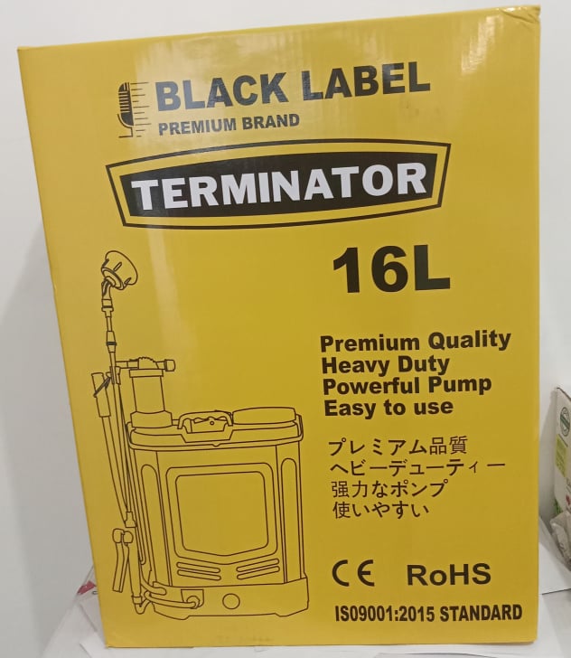 Terminator Sprayer Black Label Premium Brand 16Liters | Lazada PH