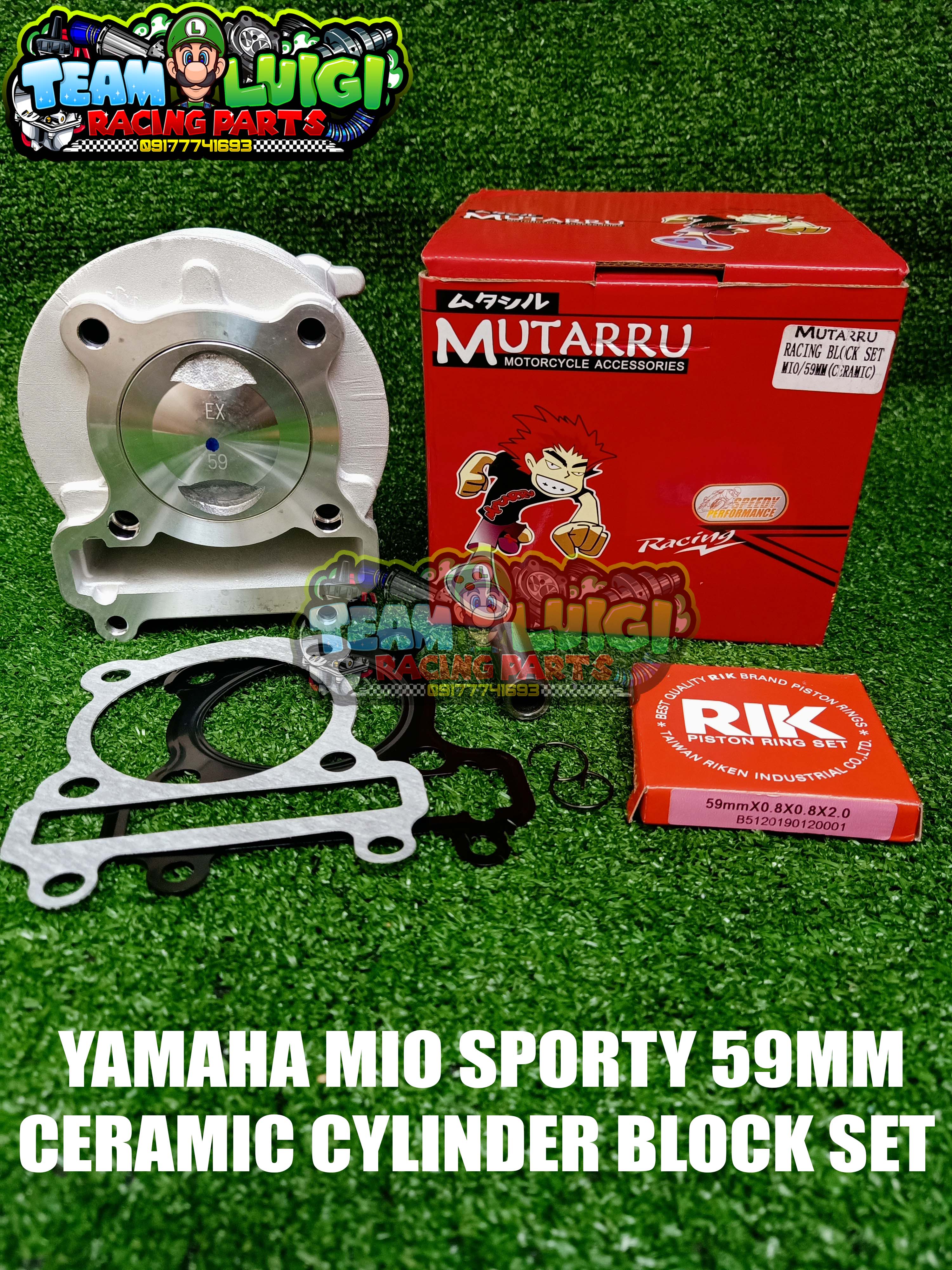 MUTARRU YAMAHA MIO SPORTY 59MM CERAMIC BLOCK SET | Lazada PH