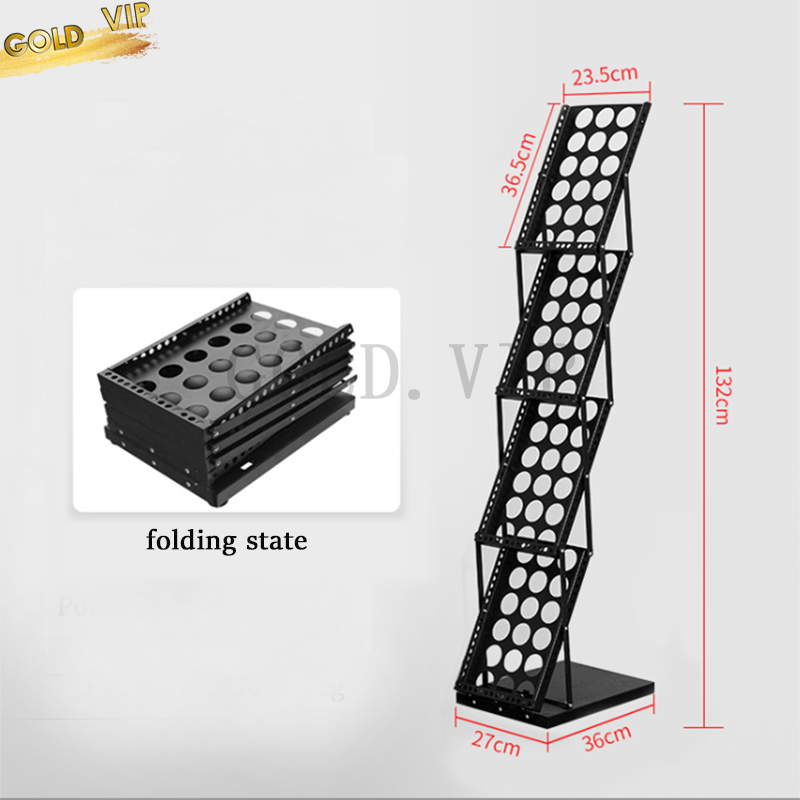 Foldable Magazine Display Rack Stand / Book Paper Brochure Leaflet ...
