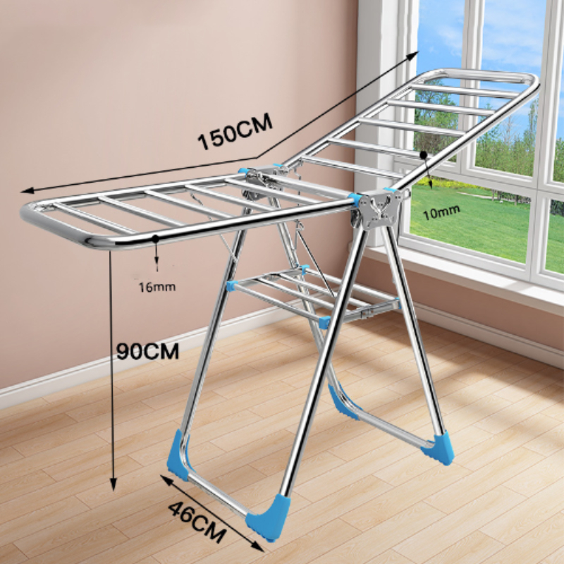 [From Local] Clothes Hanger Stainless Steel Clothes Hanger Drying Rack ...