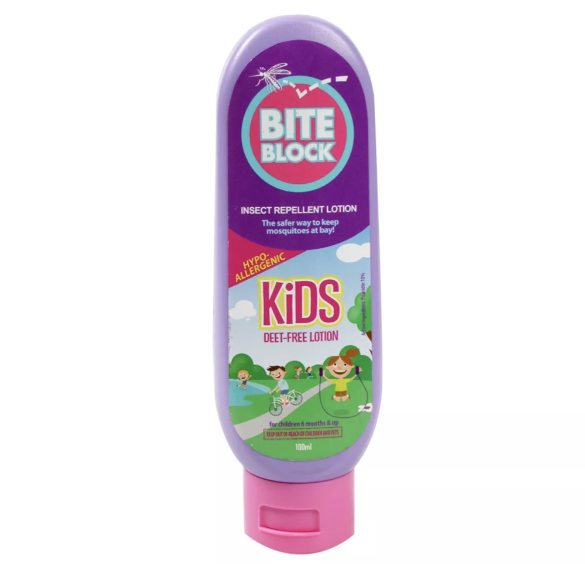 Bite Block Insect Repellent Lotion 100 mL (purple) | Lazada PH