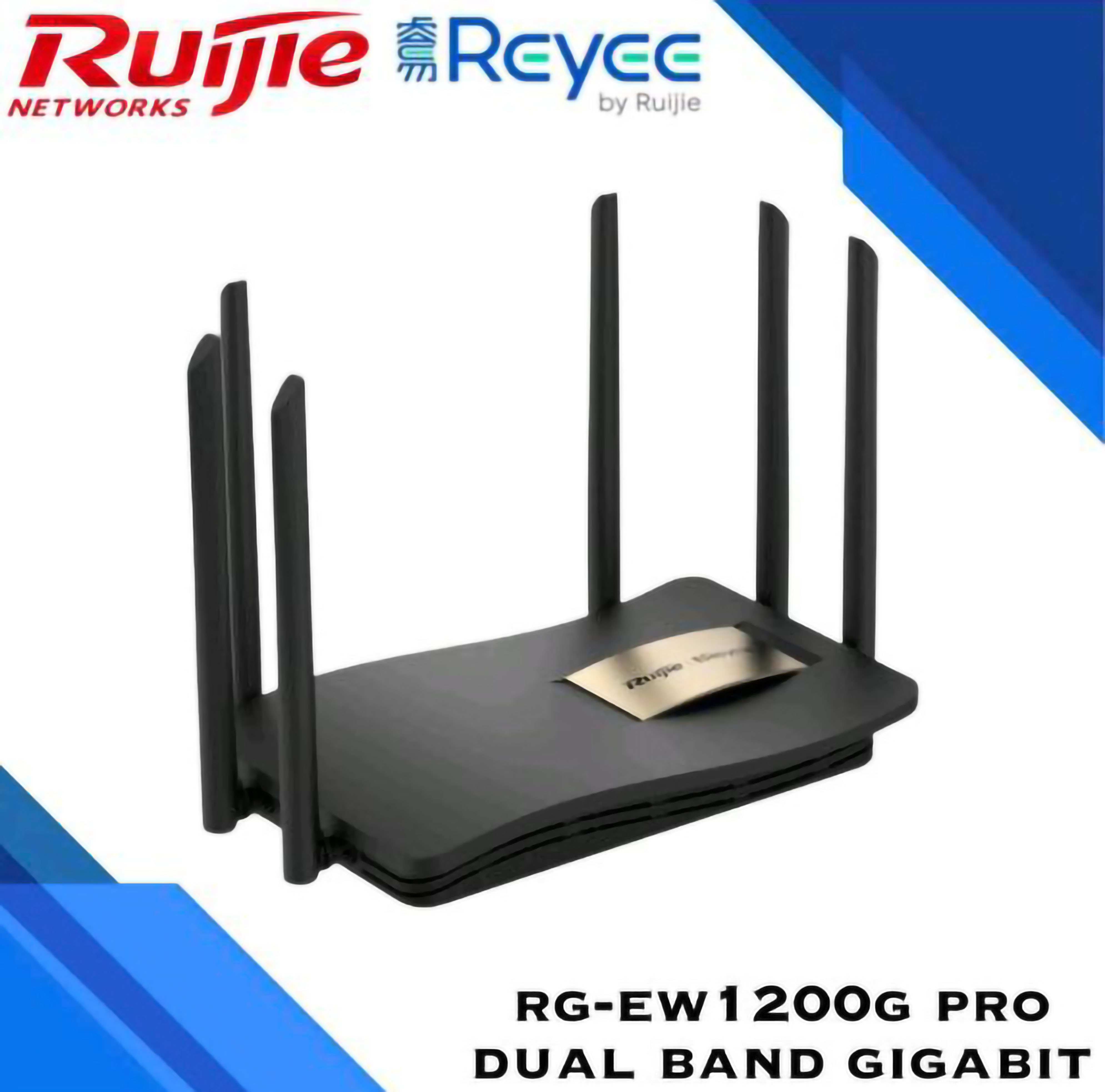 Ruijie Reyee RG-EW1200G PRO AC1300 802.11ac wave2 Dual-band Gigabit ...