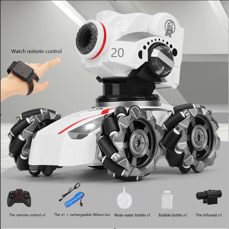 Gesture sensing dual remote control Bubble battery fourwheel drive suv ...