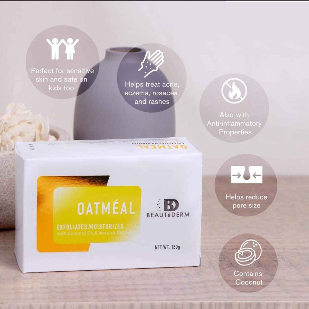 BEAUTEDERM OATMEAL SOAP 150G (2023 expiration) | Lazada PH