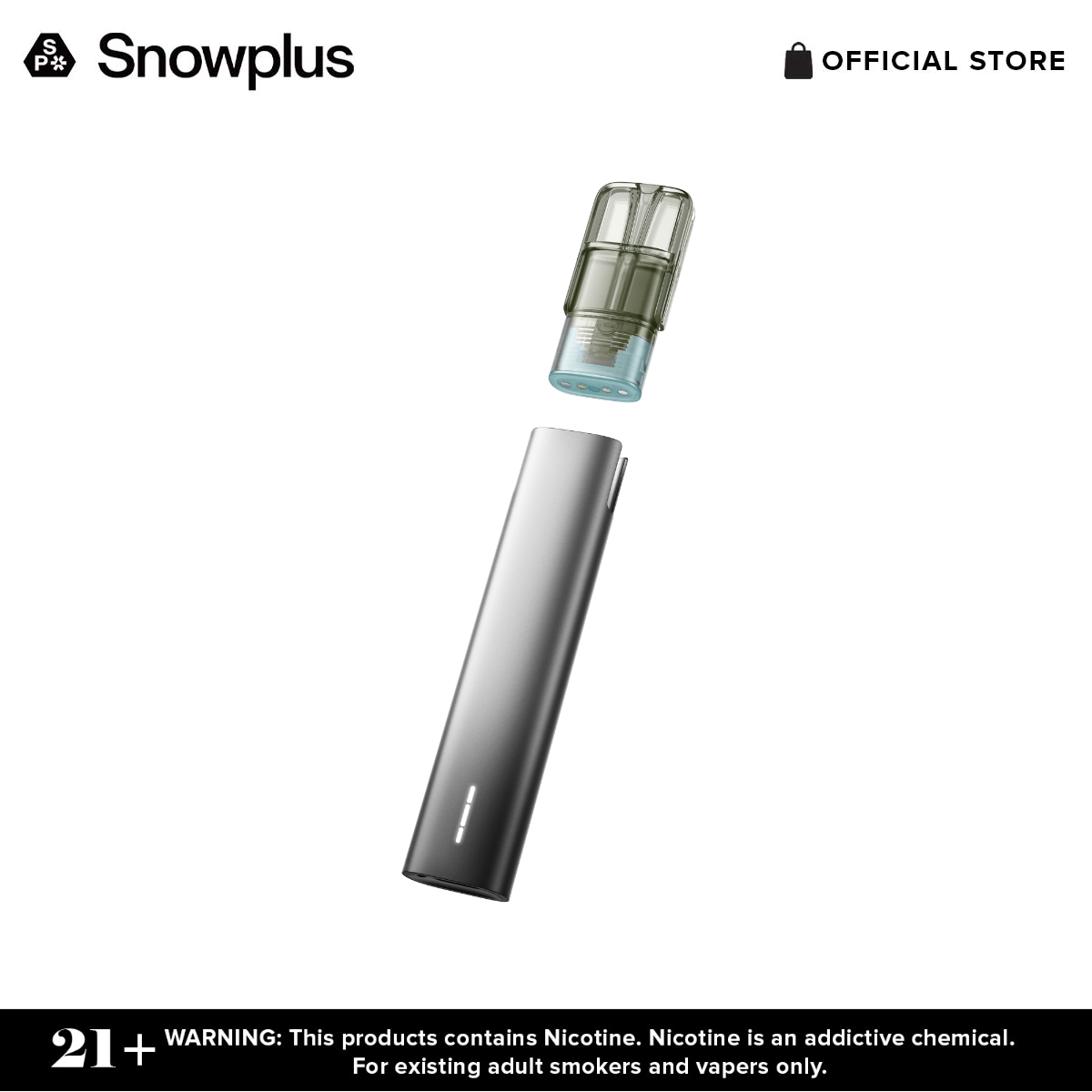 Snowplus Alien X Vape Device Starlight Silver Vapepod Original | Lazada PH