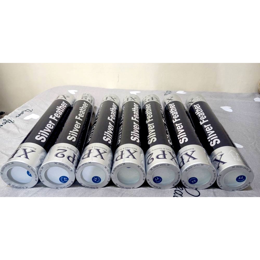 【Ready Stock】 XP2 Silver Goose Feather Badminton Shuttlecock | Lazada PH