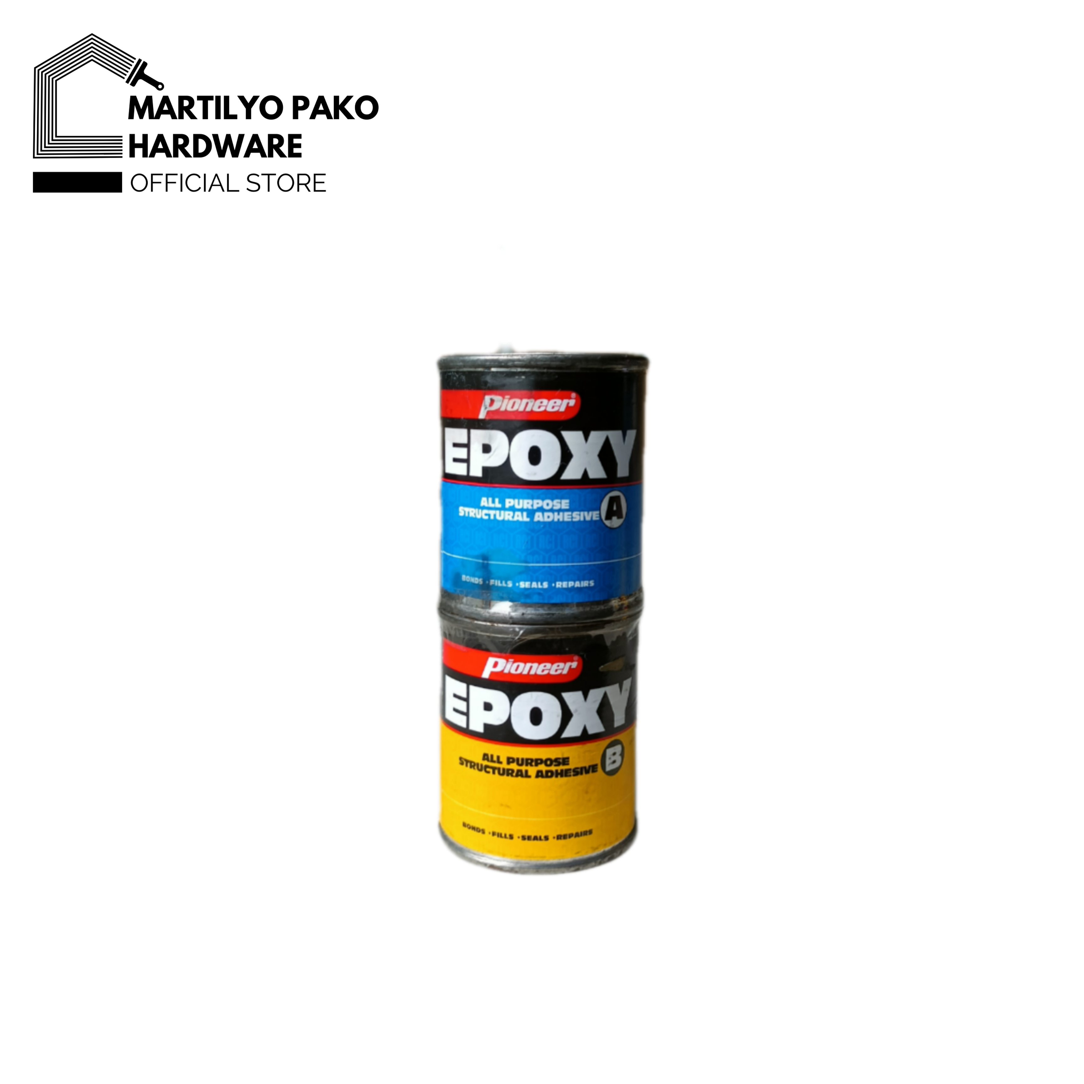 PIONEER Regular Epoxy A and B, 378g & 335g and 161g & 131g | Lazada PH