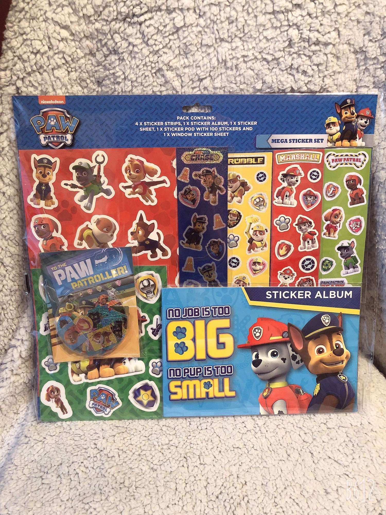 Original Paw Patrol Mega Sticker Set | Lazada PH