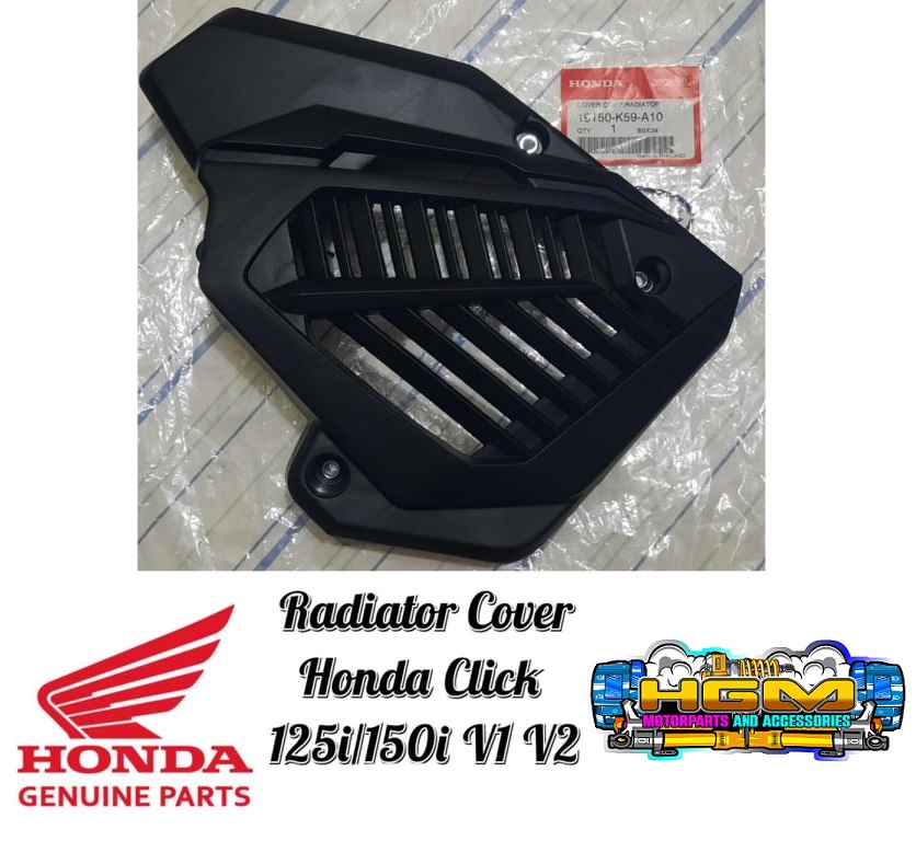 RADIATOR COMP. COVER HONDA CLICK 125i/150i V1 & V2 125i V3 | 19150-K59 ...