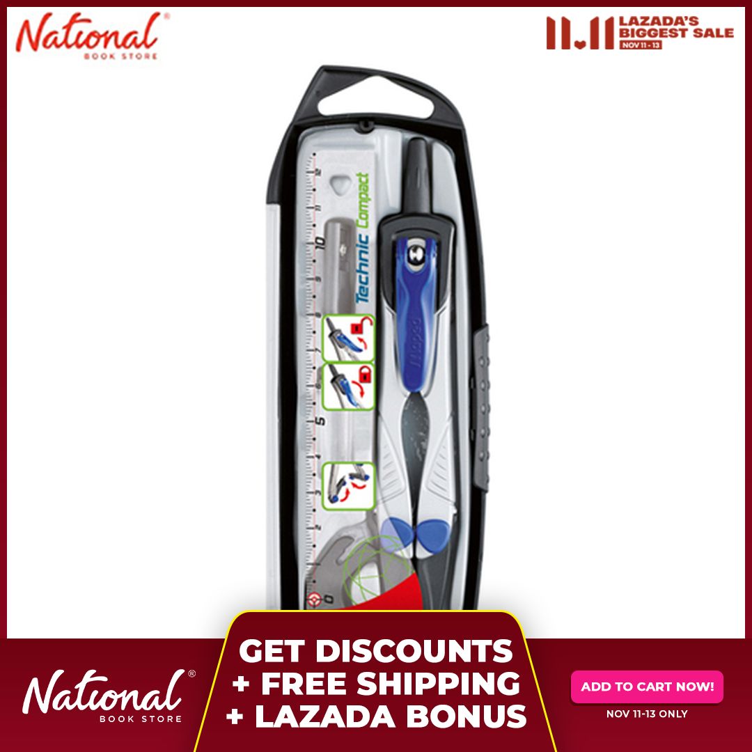 MAPED COMPASS 538700 TECHNIC WITH CASE | Lazada PH