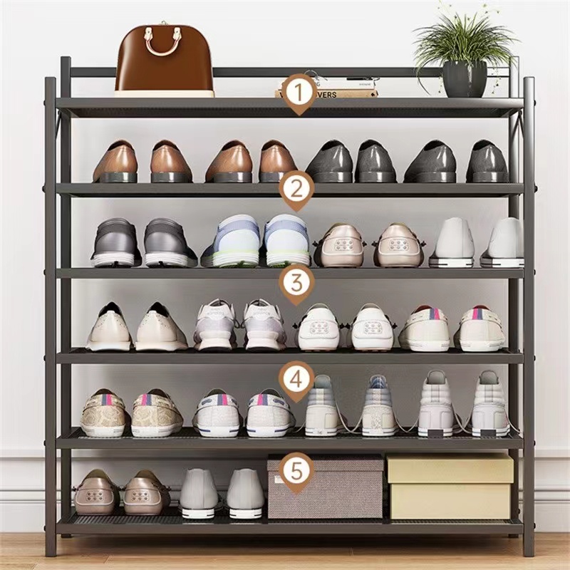 Multi-Functional Shoe Rack Organizer Home Storage Metal Outdoor Shoe ...