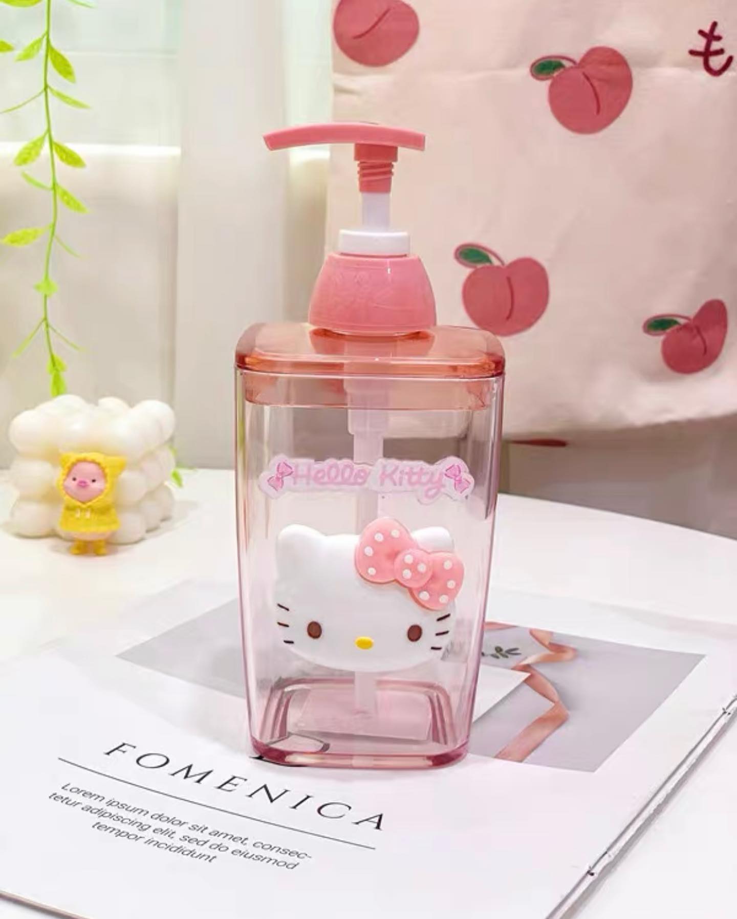 Sanrio License Sanitizer Bottle with Pump Dispenser | Soap Bottle ...