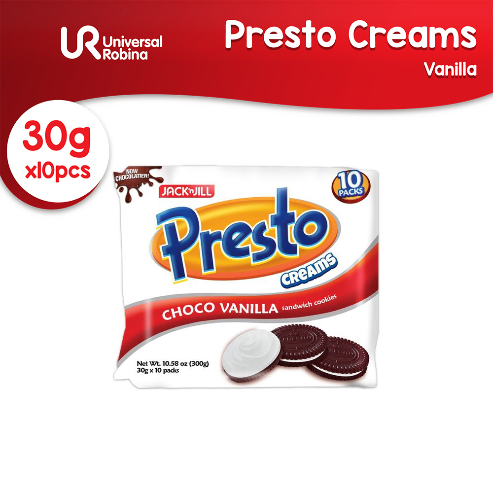 Presto Creams Vanilla (30g x 10) | Lazada PH