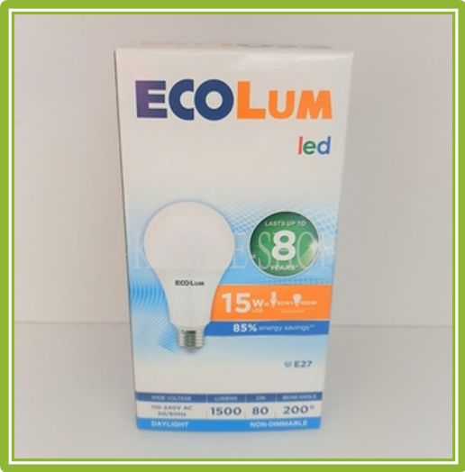 ECOLUM LED BULB 15 WATTS (sold per piece) | Lazada PH