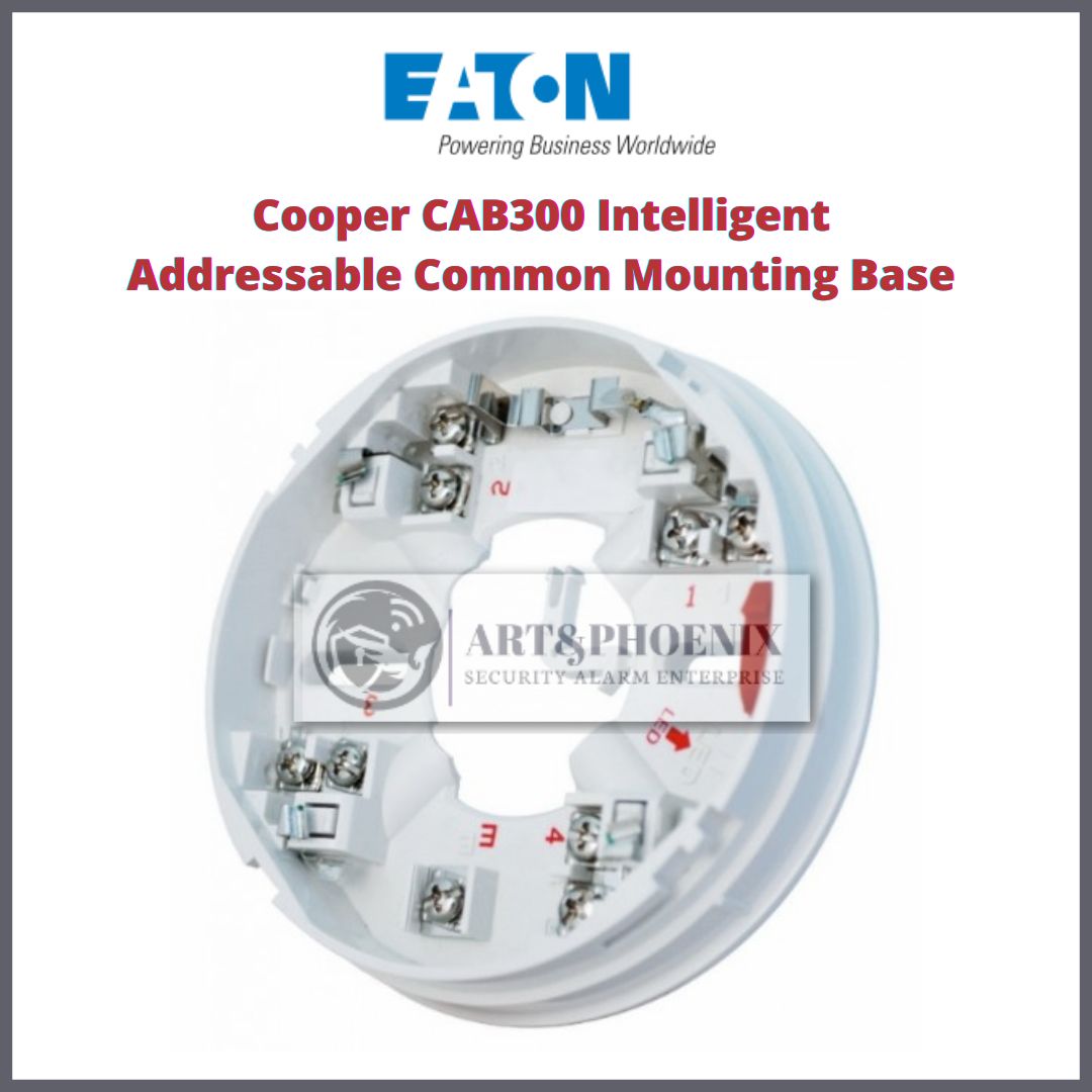 Cooper CAB300 Intelligent Addressable Common Mounting/Locking Base ...