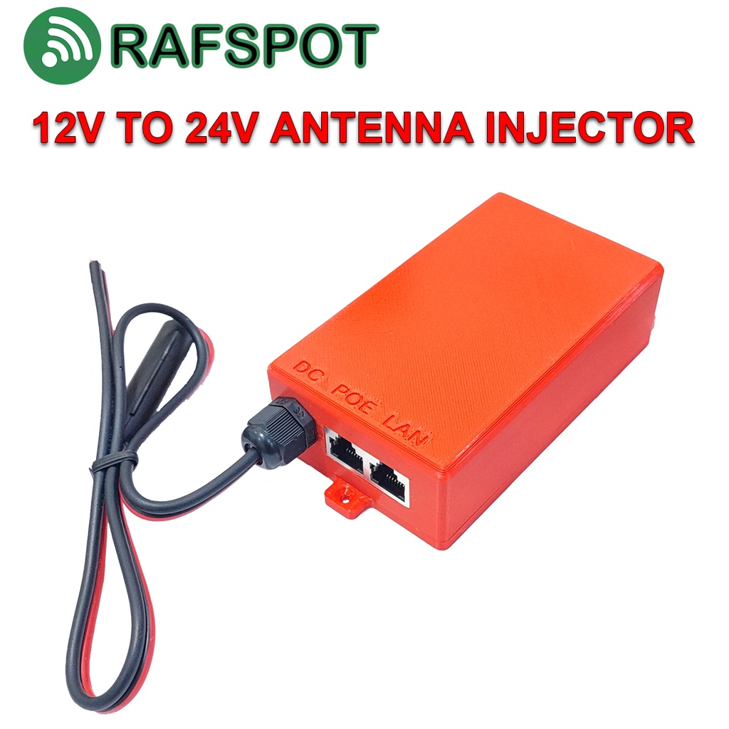 12V to 24V Antenna Injector Gigabit 1000M For Ubiquiti TPlink Mimosa 3D ...