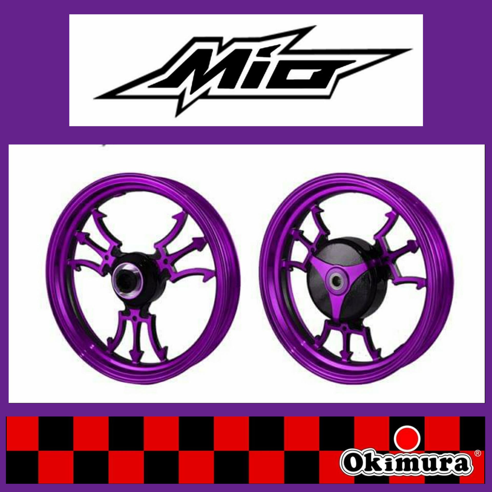 YAMAHA MIO MXi MAGWHEELS - PURPLE (OKIMURA) | Lazada PH