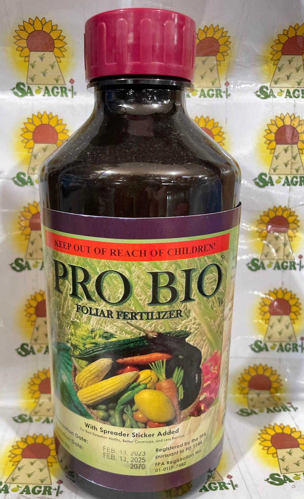 PRO BIO FOLIAR FERTILIZER (1 LITER) A.G TOLENTINO AGRI MARKETING ...
