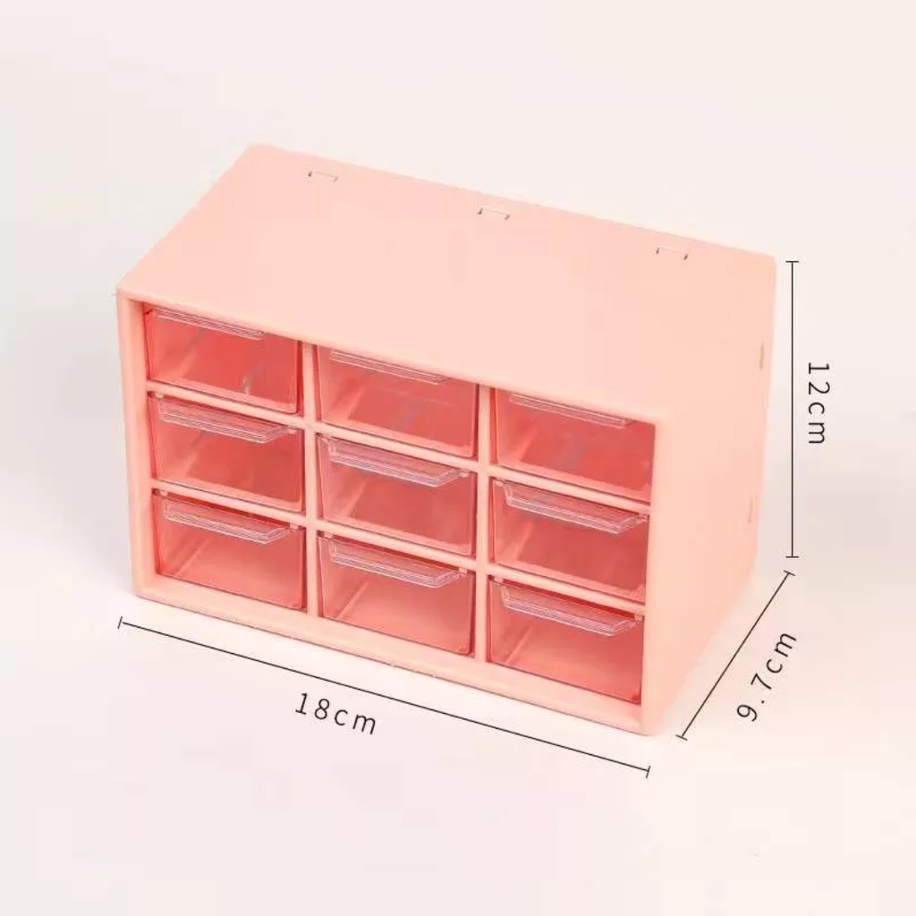 Drawer storage box Plastic Desktop Cosmetic Organizing Box multi-layer ...