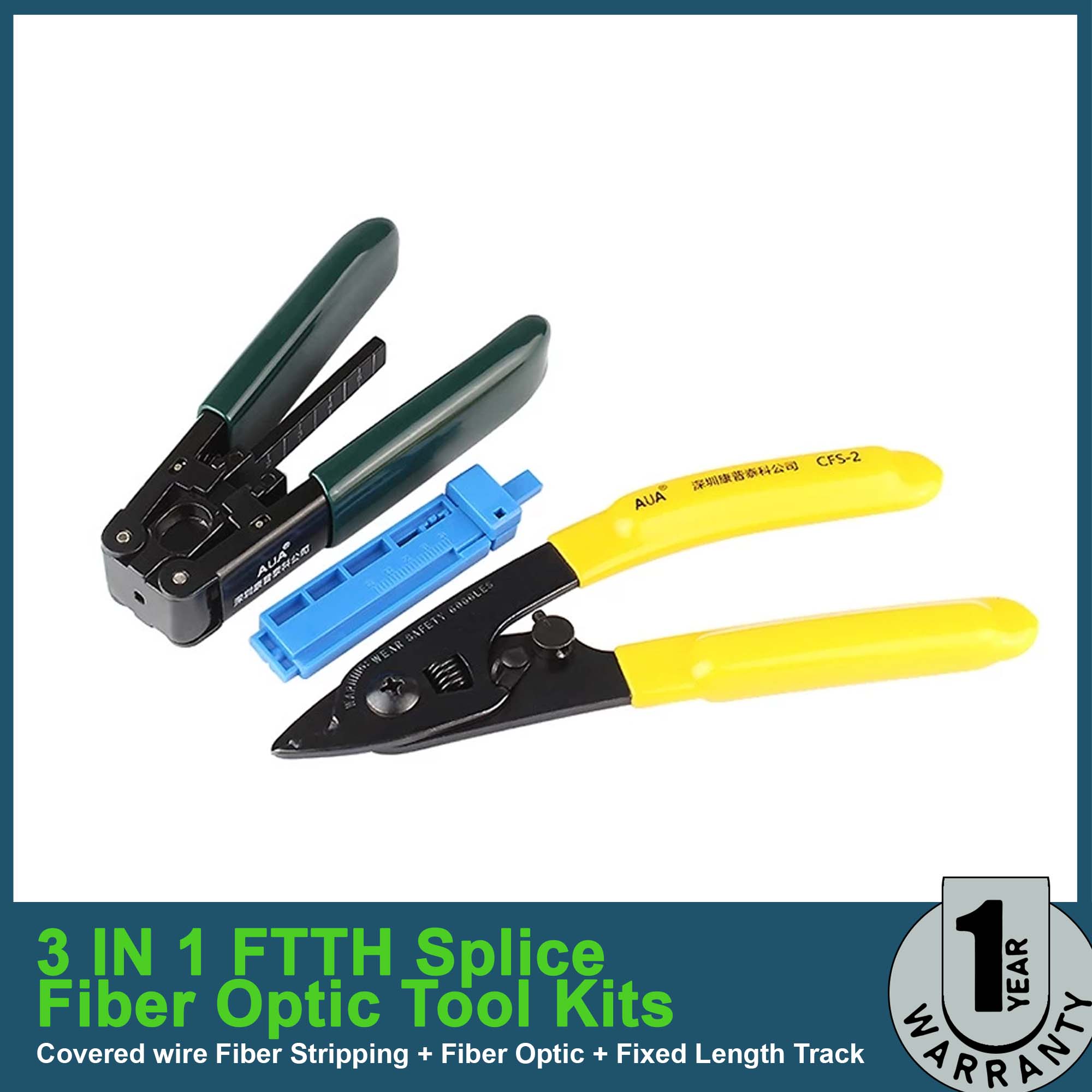 Fiber optic Tool Kit│Fiber FTTH│Fiber Stripping + Fiber Optic + Fixed ...