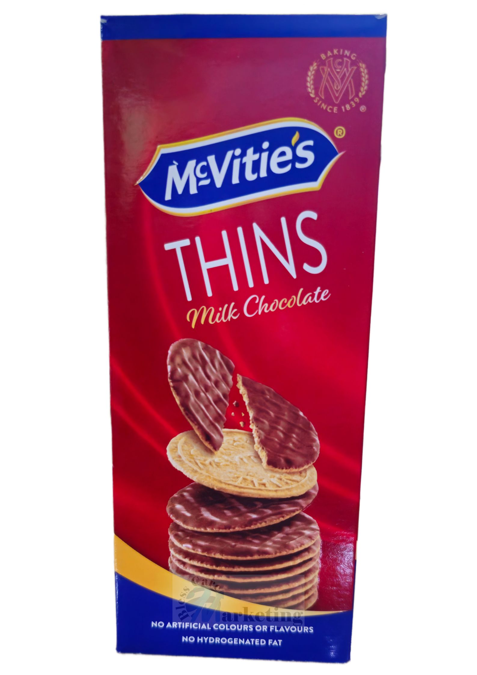 Original McVitie's Digestive Thins Dark and Milk Chocolate Biscuits ...
