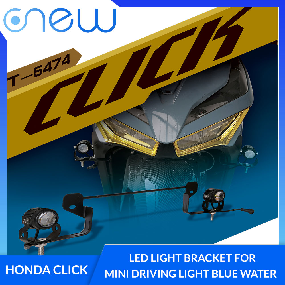 Onew Motorcycle Honda Click LED Light Bracket Led Holder For Mini ...