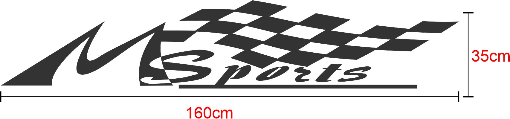 Msport side sticker for mitsubishi montero | Lazada PH