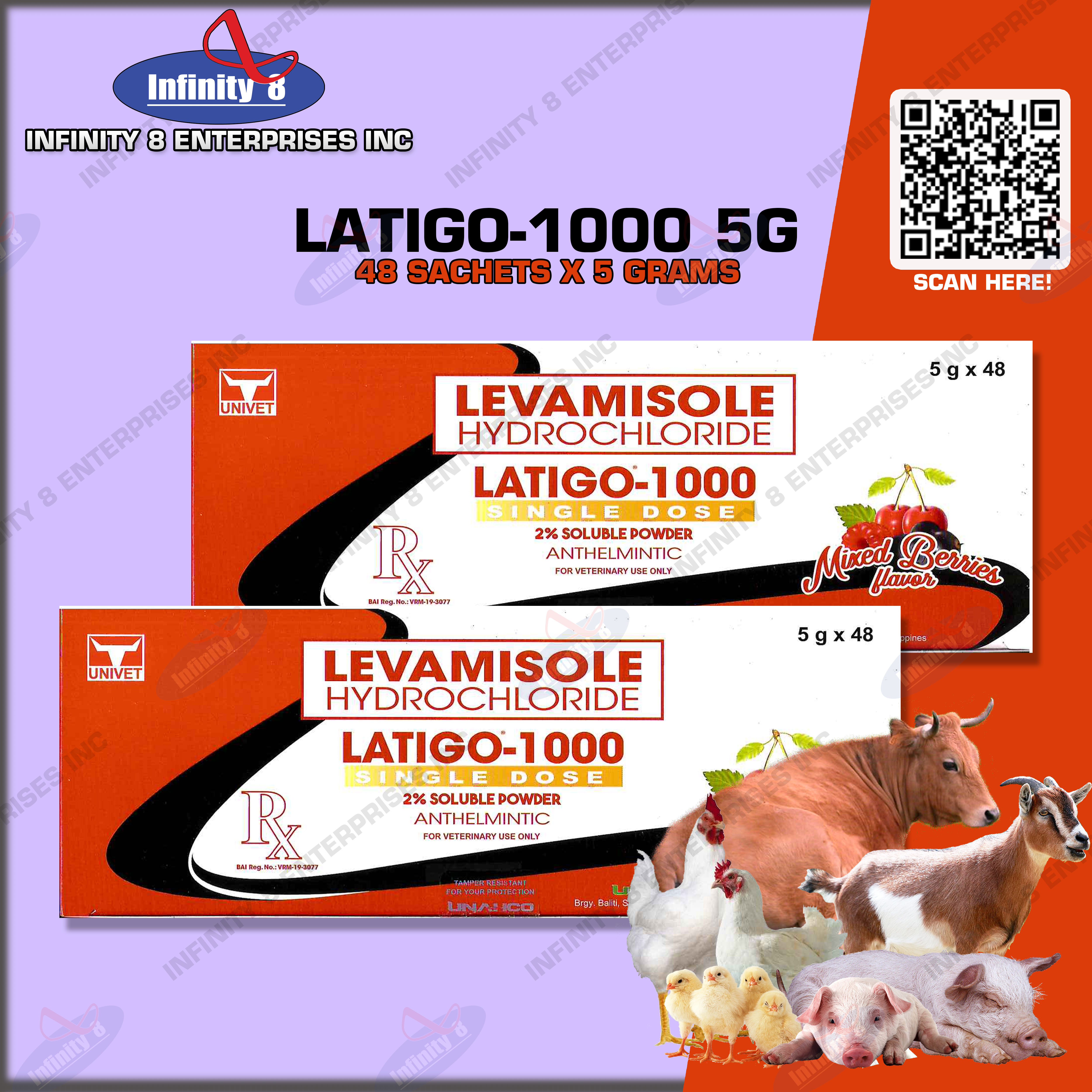 LATIGO-1000 - 5G x 48 SACHETS | Lazada PH
