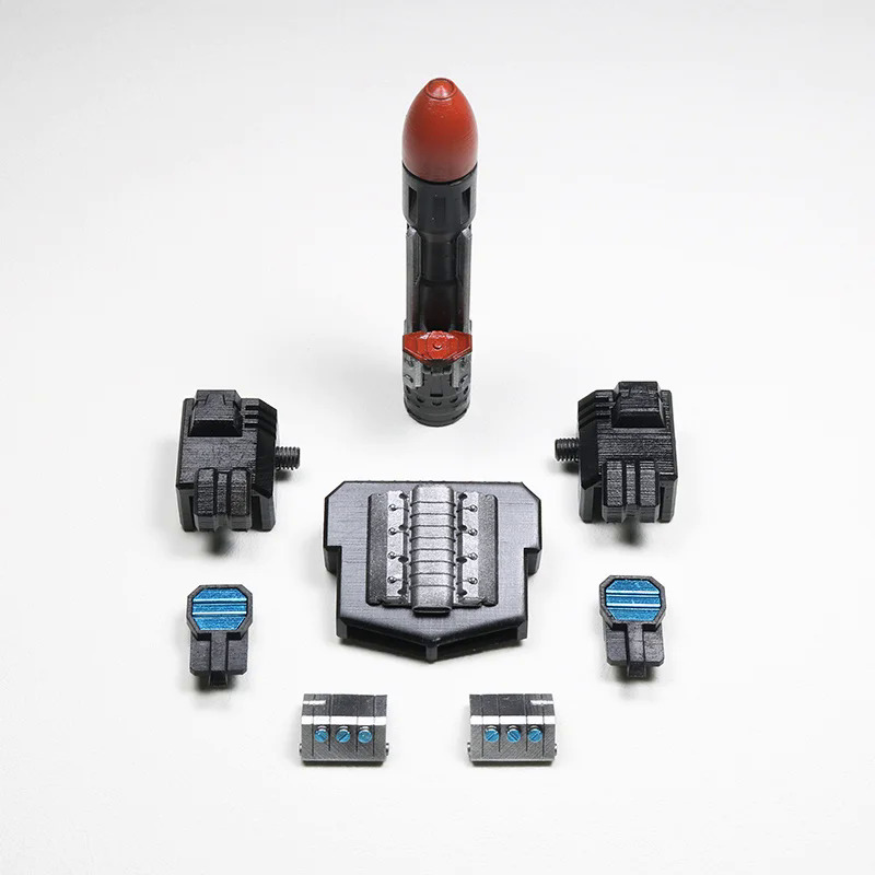 Missile Trailer Rfit Upgrade Kit For Transformation LEGACY Scourge OP ...