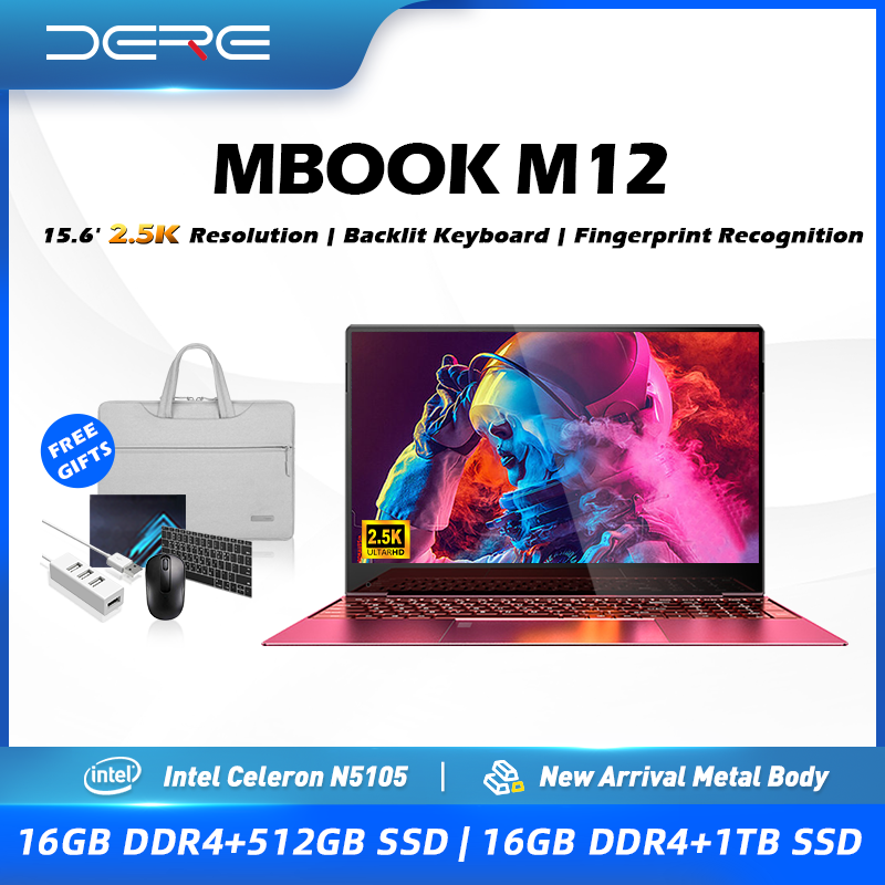 「DELIVER IN 3 DAYS」DERE MBook M11/M12 Laptop Brand New Original 15.6 ...
