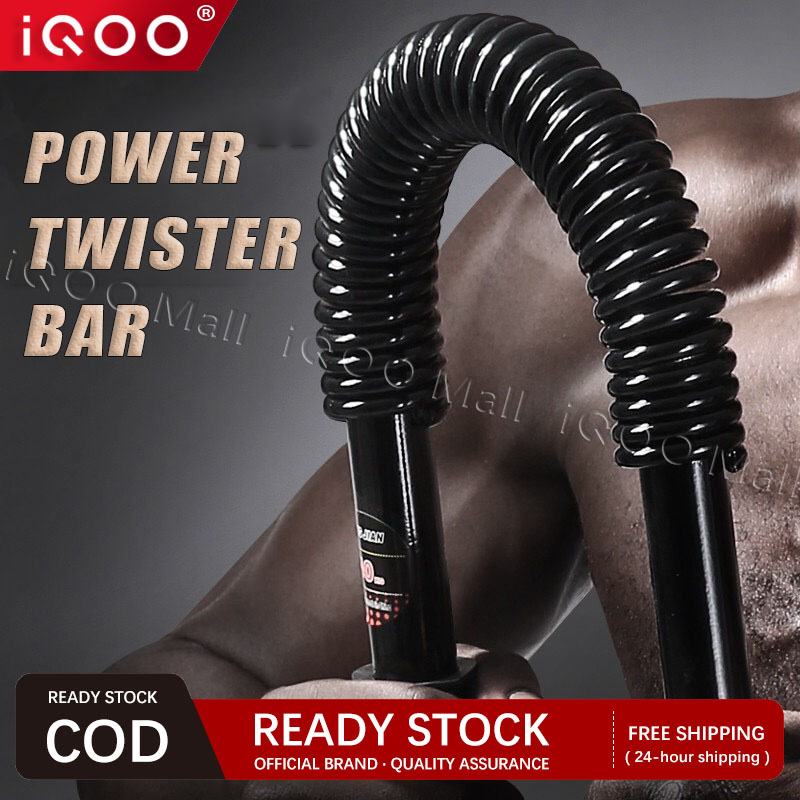 iQOO Power Twister Bar Arm Force Rod Spring Forearm Blaster Bar Arm ...