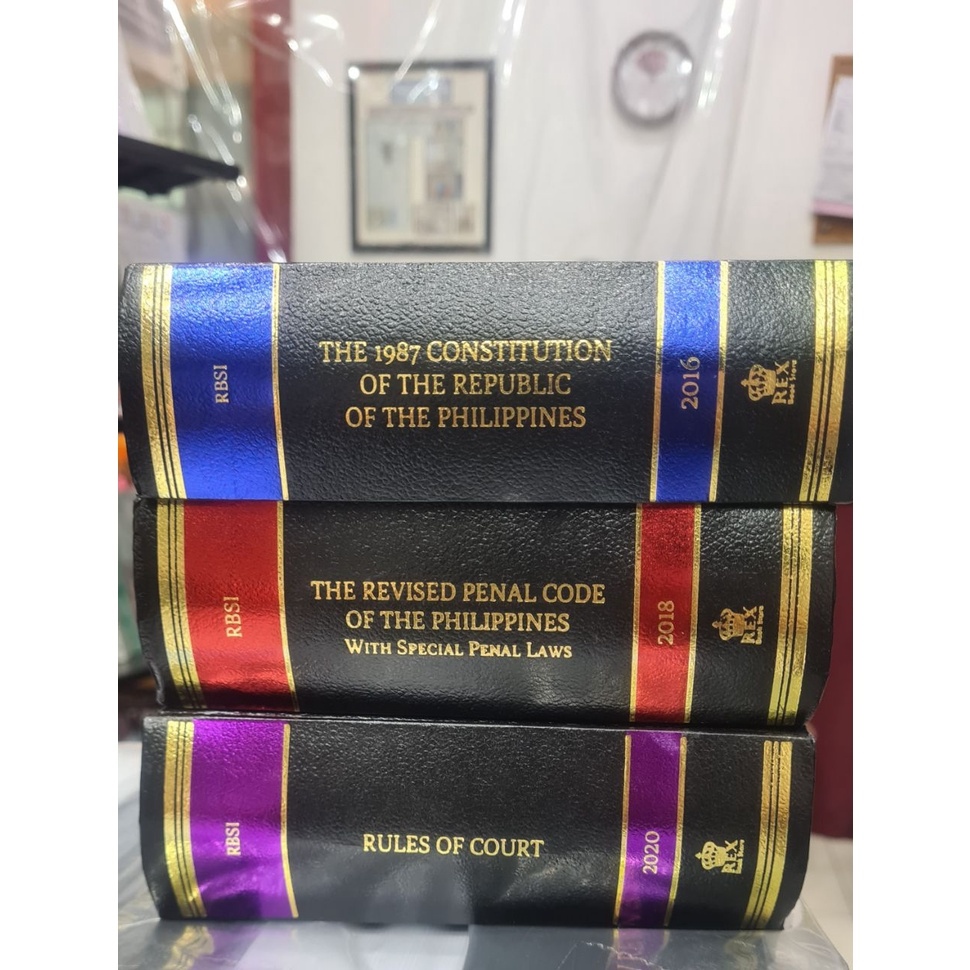 Codal Set for 2022 First Year Law Students (REX) based on New LEB ...