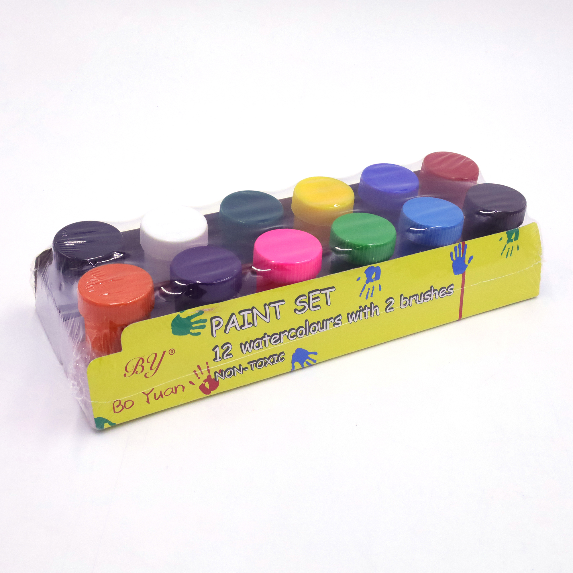 Washable Poster Paint Color Set of 6 with Paint Brush | Lazada PH