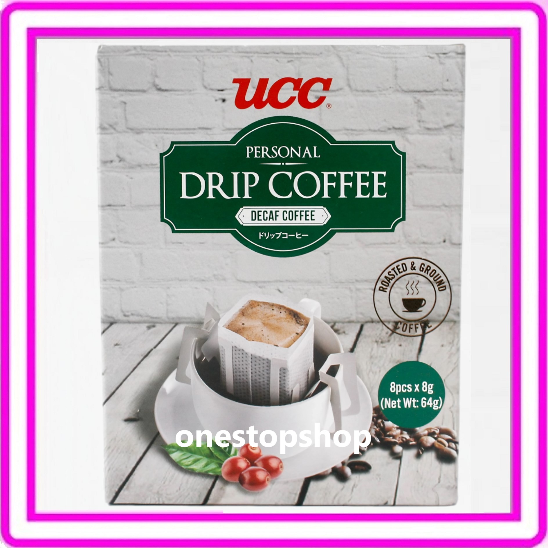 UCC Decaf Drip Coffee 8 x 8g | Lazada PH