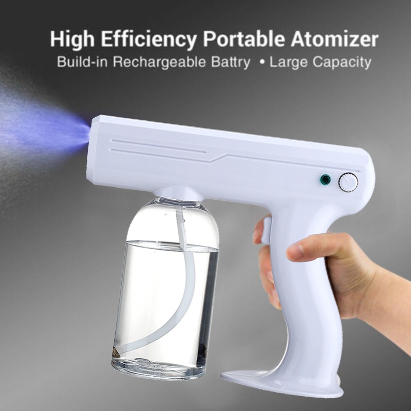 【Ready Stock】Handheld Disinfection Machine Gun Anion Blu ray Nano ...