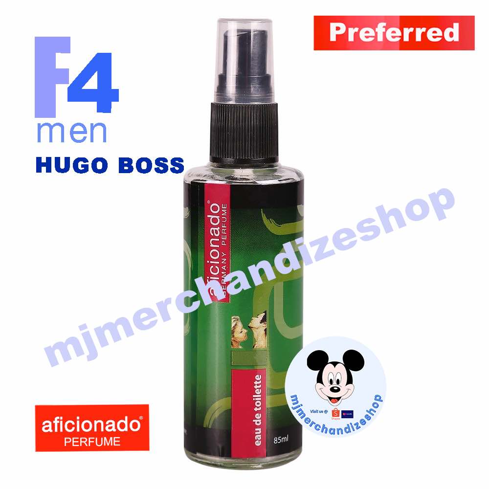 AFICIONADO PERFUME F4 HUG0 B0SS F0R MEN | Lazada PH