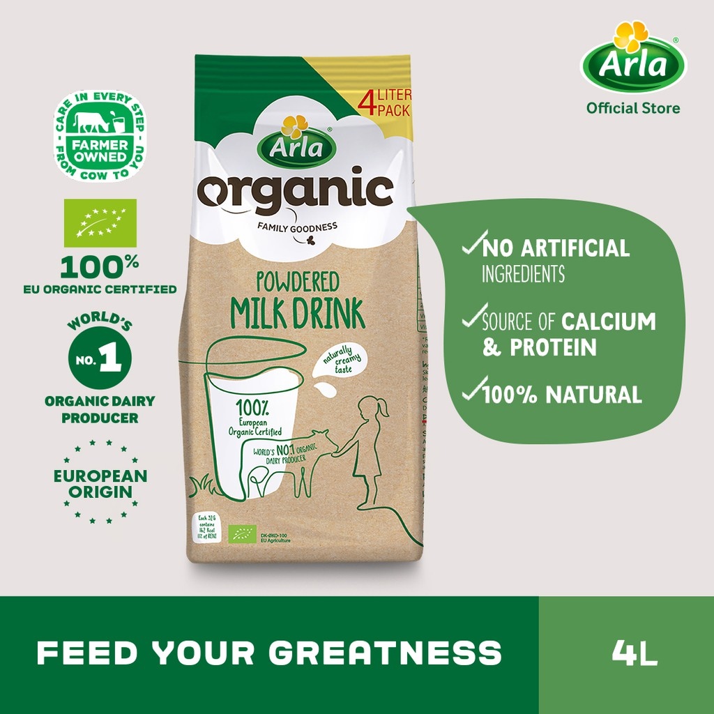 Arla Organic Powdered Milk Drink 4L | Lazada PH