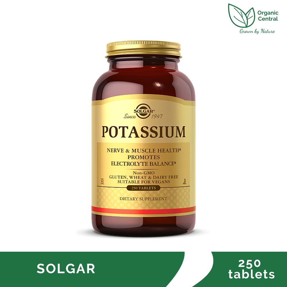 Solgar Potassium 250 Tablets | Lazada PH