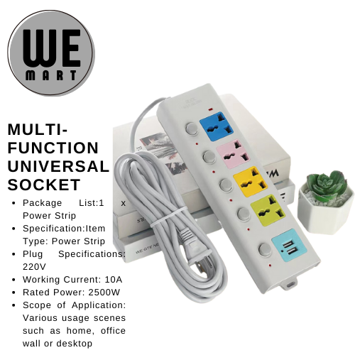 Universal Socket Multi-Function Socket Plug / Power Board / Power Strip ...