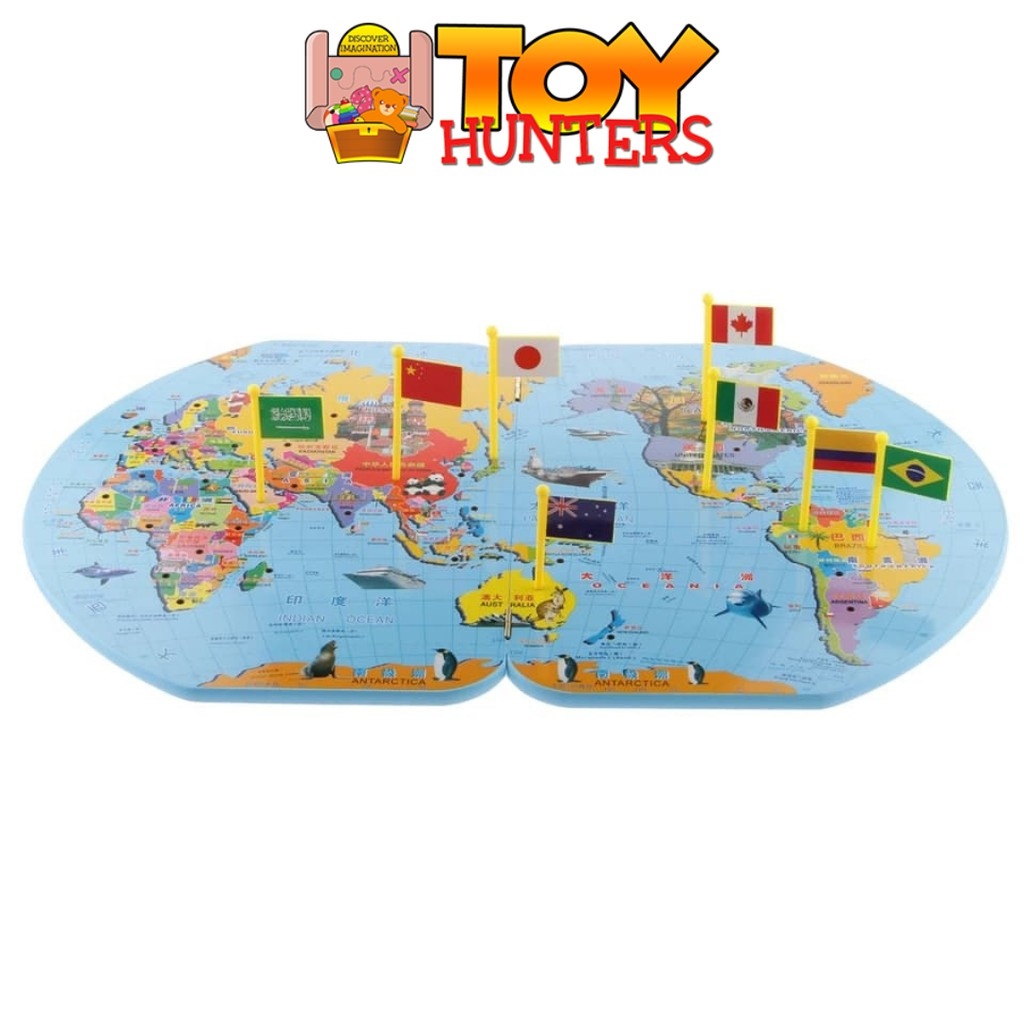 Y yklvn30msf81 Toyhunters Map of The World National Flag Location Flag ...