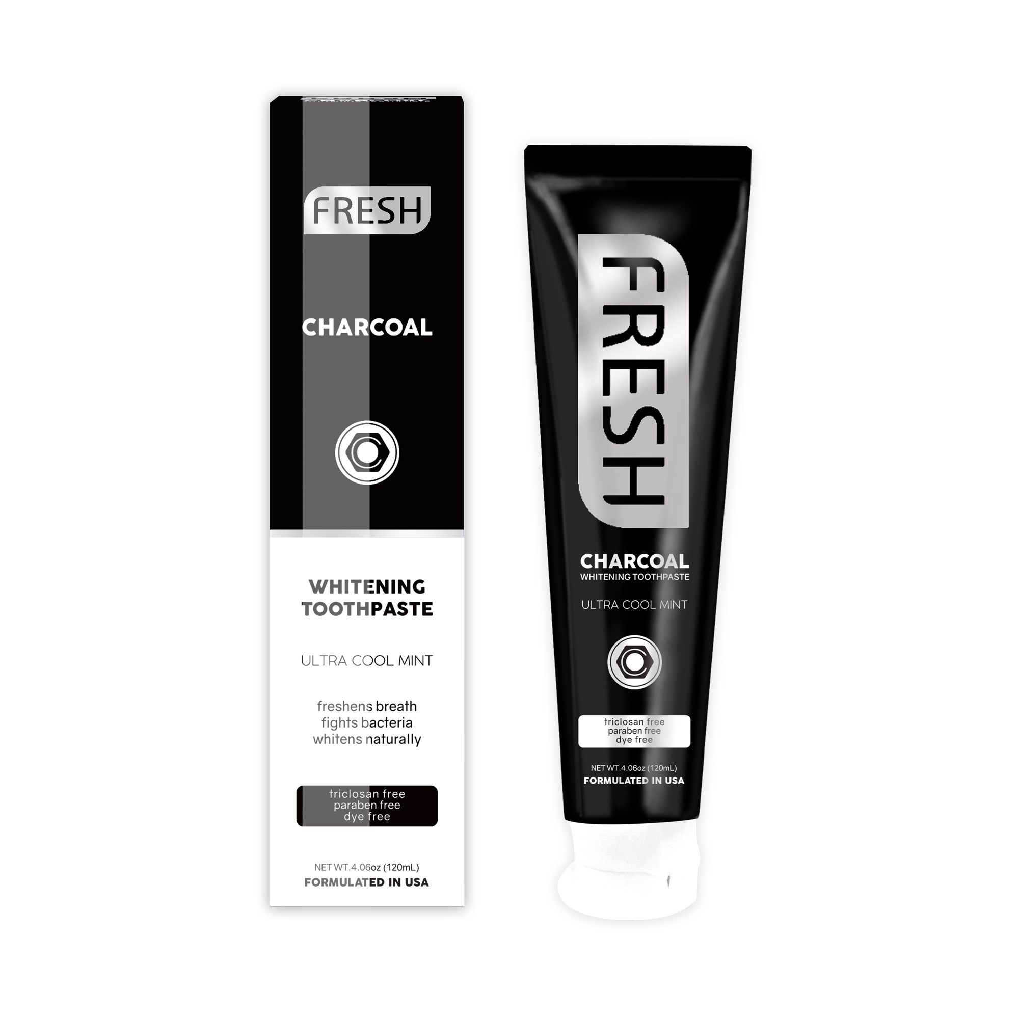 Fresh Charcoal Toothpaste 120ml | Lazada PH