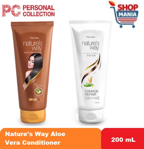 Nature's Way Shampoo & Conditioner Aloe Vera System Total Hair Care ...