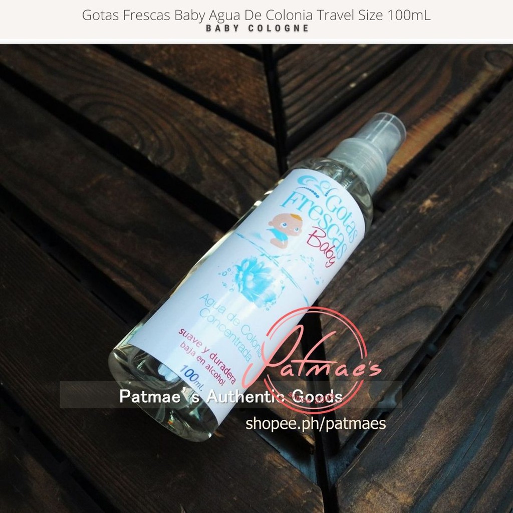 Gotas Frescas Baby Travel Size Cologne 100mL Agua De Colonia⚘ | Lazada PH