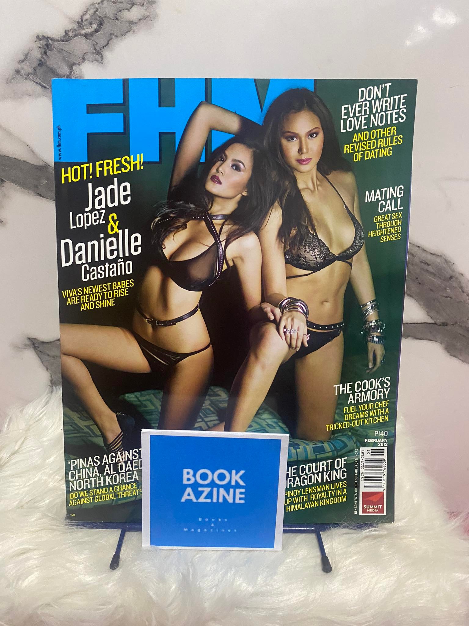 FHM Magazine February 2012 Jade Lopez/Danielle Castano | Lazada PH
